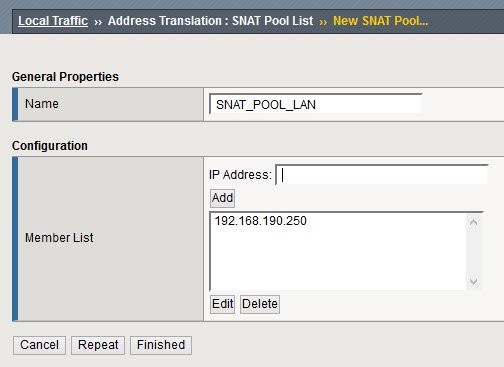 F5 BIG-IP – Apply SNAT to client subnet or IP