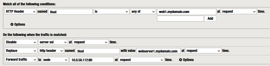 F5 BIGIP – Name based reverse proxy (LTM policies)