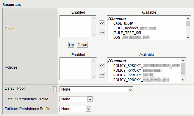 F5 BIGIP – Name based reverse proxy (LTM policies)